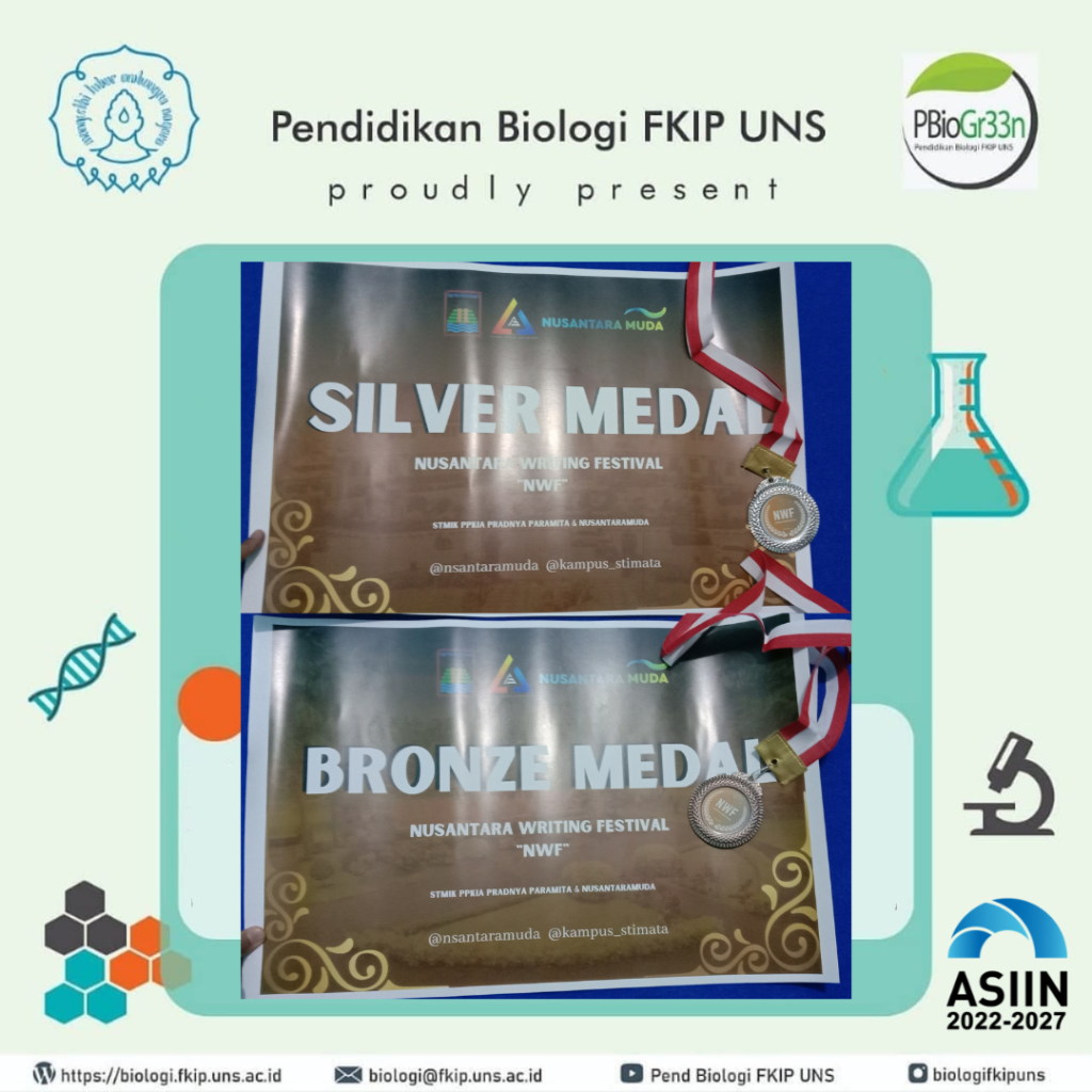 Congratulations, Biology Education students got Silver medals and ...